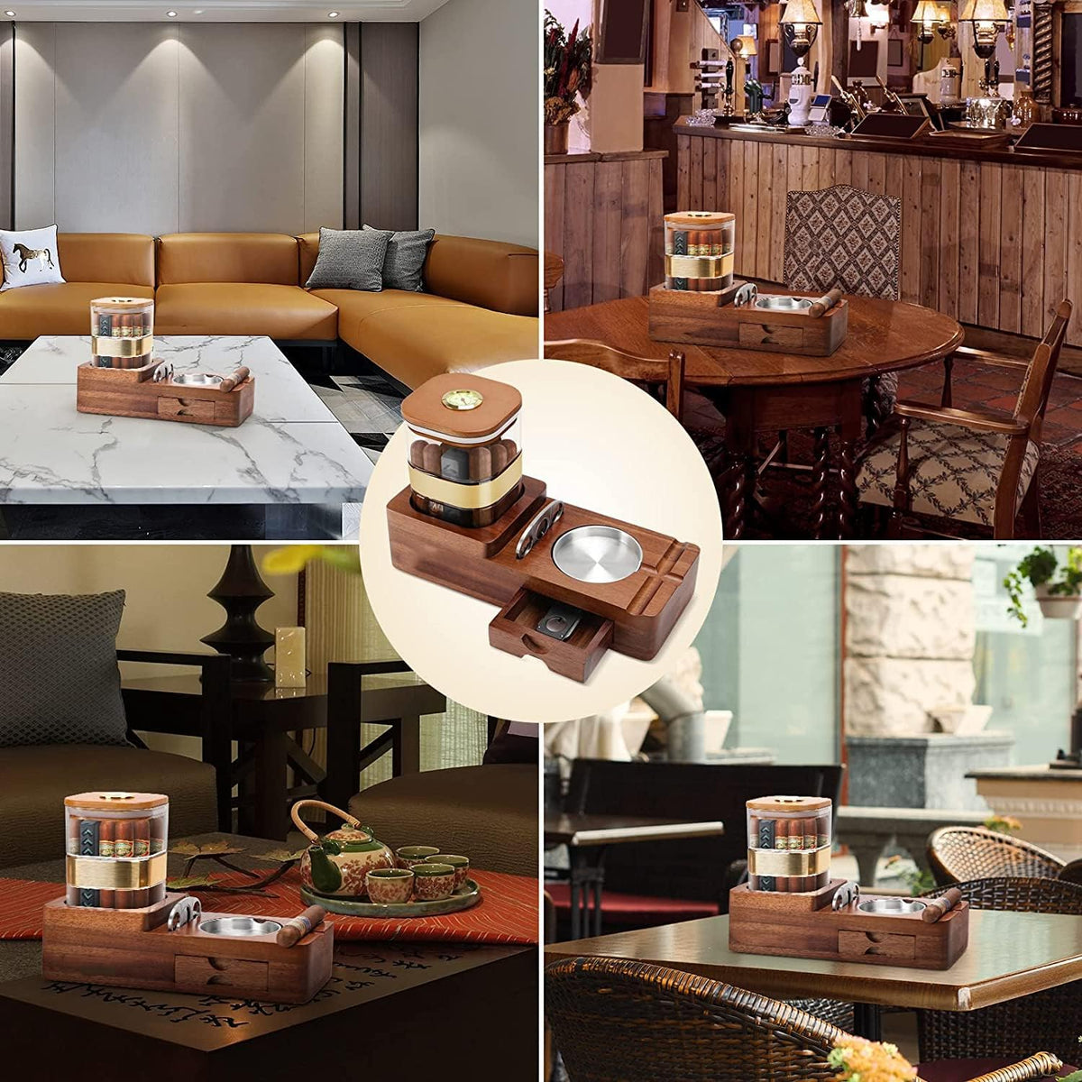 Cigar Display Humidor Set – Le Cigaro